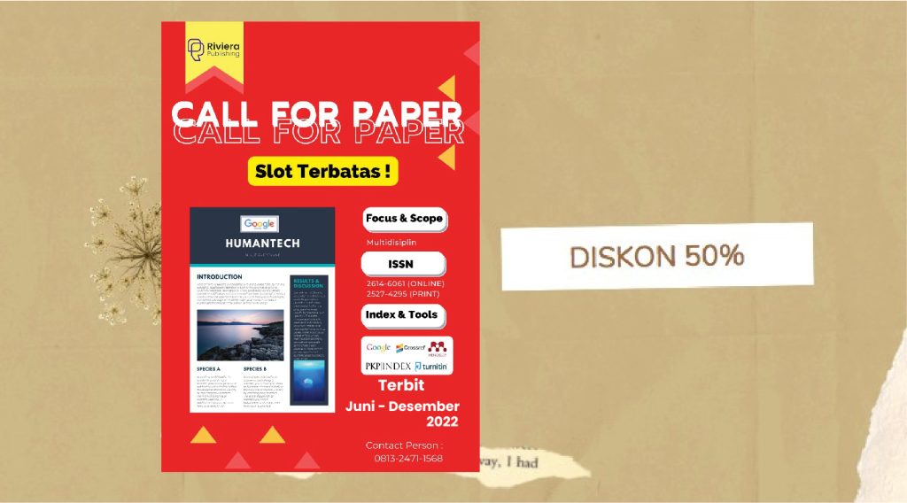 Call For Paper Jurnal Nasional & Internasional Bergaransi Terbit!