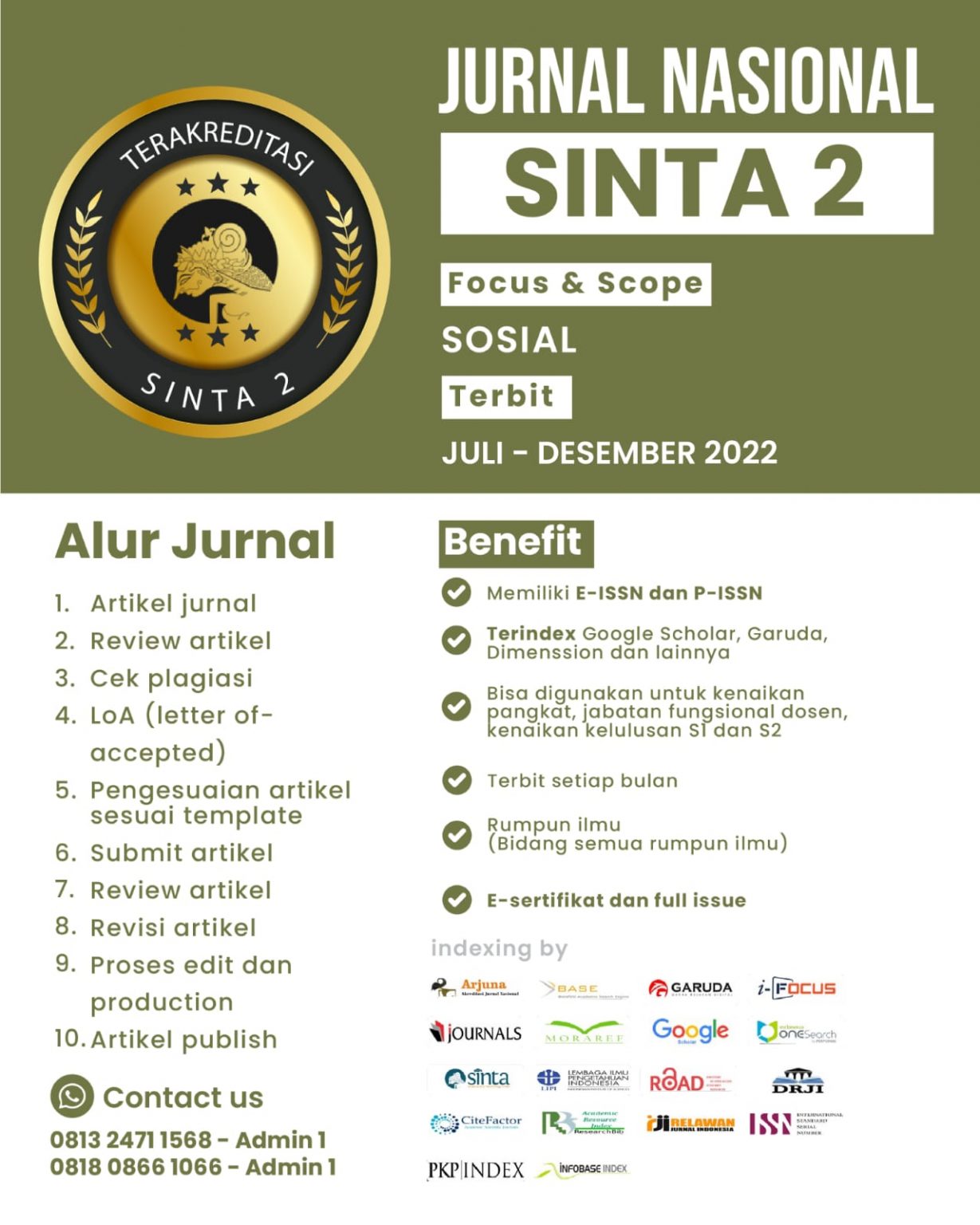 87+ Daftar Jurnal Sinta 3 Gratis Terbit Bulan Ini? [UPDATE 2023]