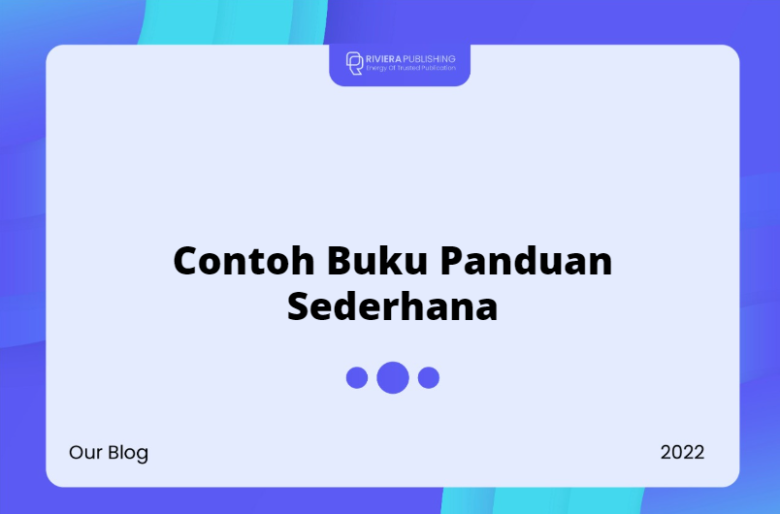 Contoh Buku Panduan Sederhana - Riviera