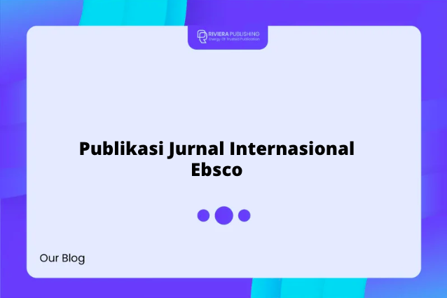 Publikasi Jurnal Internasional Ebsco - Riviera