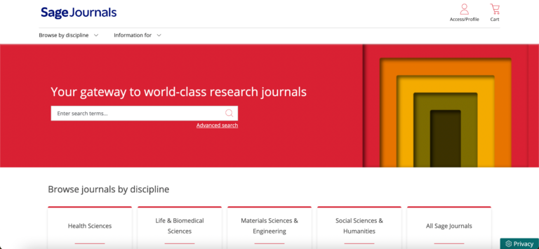 100+ Daftar Jurnal Sagepub - Riviera