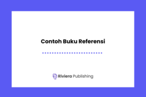 Contoh Buku Referensi di Berbagai Bidang - Riviera